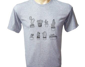 Cactus tshirt | Etsy