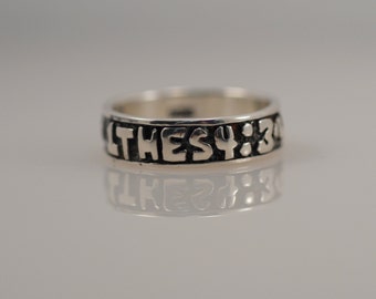 Bible verse ring | Etsy