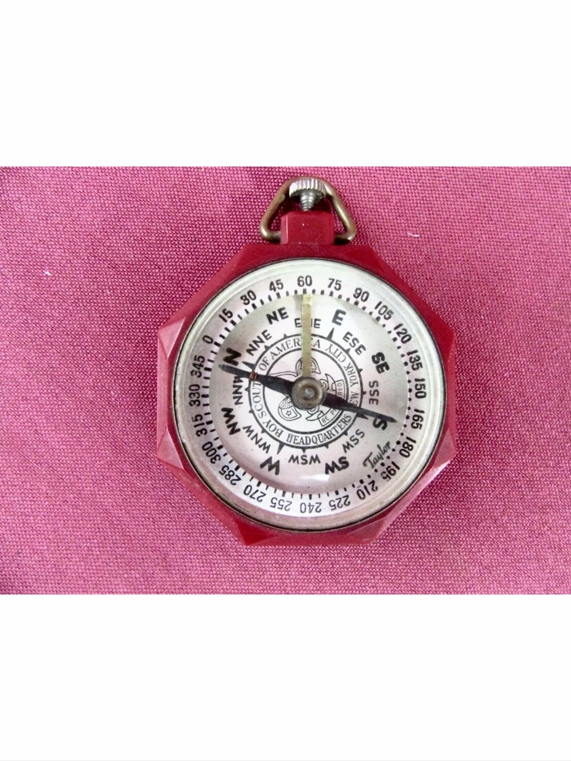 working vintage BSA boy scouts of america Taylor Compass working vintage BSA boy scouts of america Taylor Compass