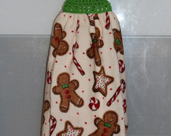 Gingerbread towel | Etsy