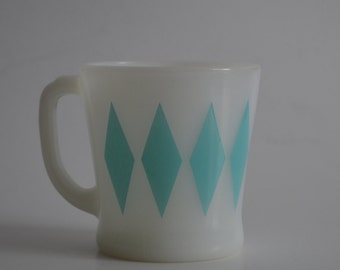 Fire king coffee cup | Etsy