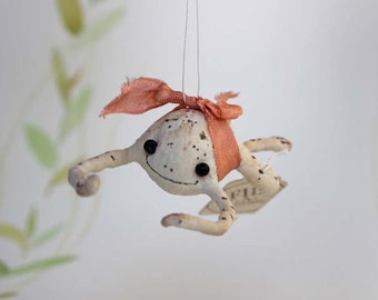 Whimsical frog | Etsy