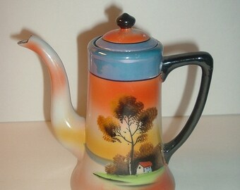 Japan chocolate pot | Etsy