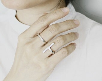 Two finger ring | Etsy