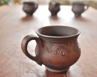 Clay mug | Etsy