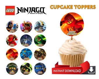 Ninjago cake topper | Etsy