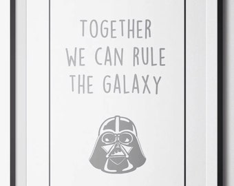 Darth vader quotes | Etsy