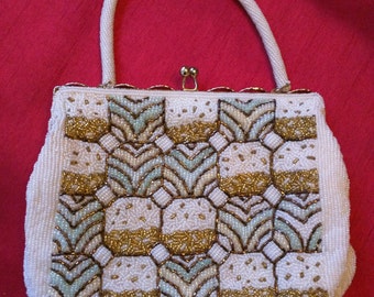 Unique antique beaded purse related items | Etsy