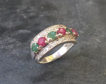 Small ruby ring | Etsy