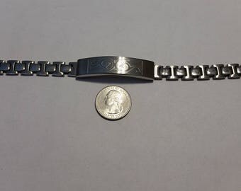 Embossed bracelet | Etsy