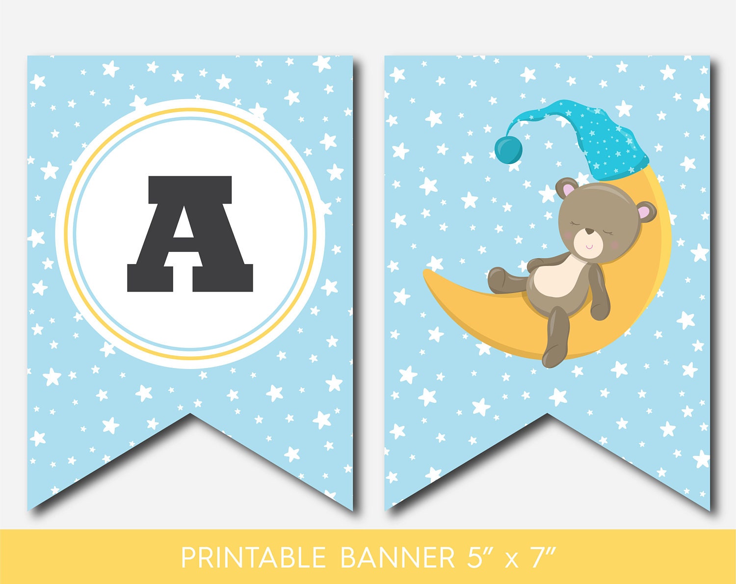 Teddy banner Bear banner Teddy baby shower banner Baby bear