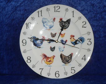 Chicken clock | Etsy