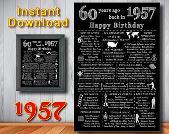 1957 facts | Etsy