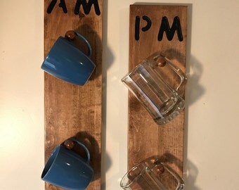 Am pm sign | Etsy