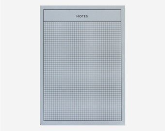 Grid notepad | Etsy