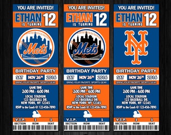 Mets tickets | Etsy