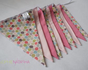 Pastel dot fabric | Etsy