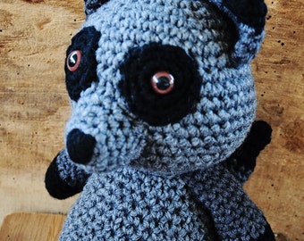 Raccoon plush | Etsy
