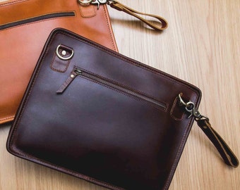 Leather tablet case | Etsy