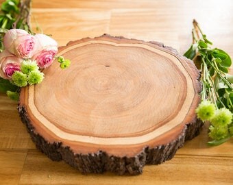 Log cake stand | Etsy