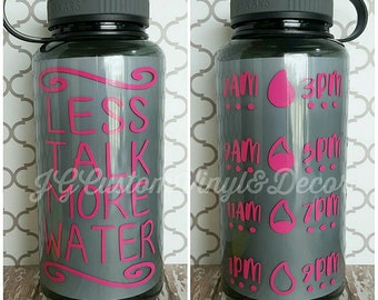 Motivational water bottle | Etsy