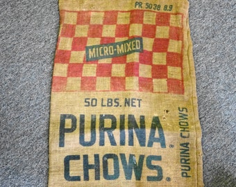 Burlap feed sack | Etsy