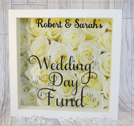Wedding Money Box Frame Wedding Day Fund Box Wedding Fund