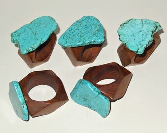 Turquoise napkin | Etsy