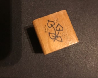 Small heart stamp | Etsy