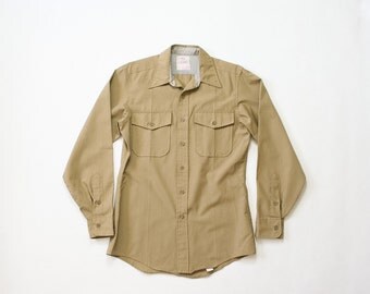 Us army khaki shirt | Etsy