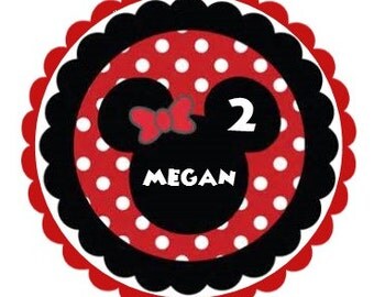 Minnie mouse sticker | Etsy