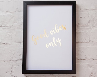 Good vibes only | Etsy