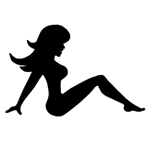 Mudflap Girl Decal Yeti Decal Rtic Decal Mudflap Girl Yeti