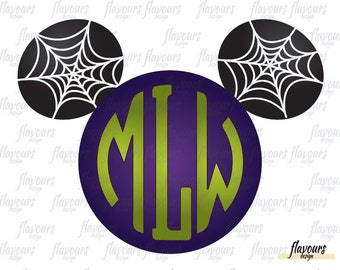 Mickey monogram | Etsy