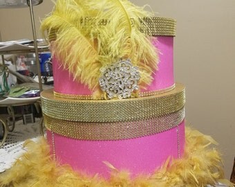 Round card box | Etsy