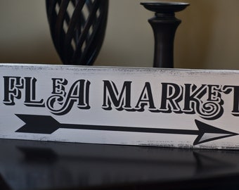 Flea market sign | Etsy