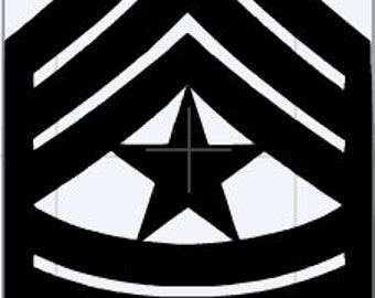 Sergeant major | Etsy