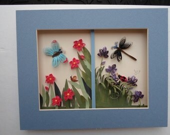 Quilled dragonfly | Etsy