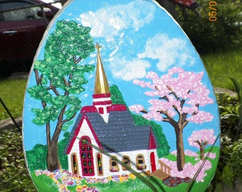 Ceramic church | Etsy