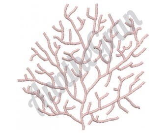 Coral embroidery | Etsy