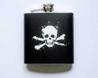 Skull flask | Etsy