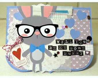 Bunny pun card | Etsy