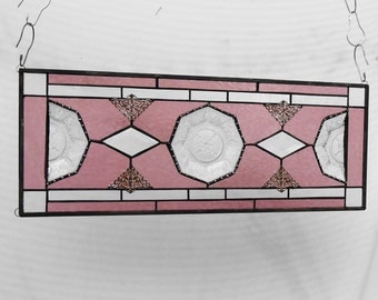 Stain glass valance | Etsy
