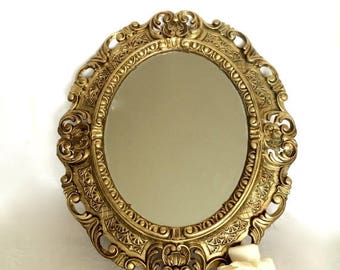 Gold gilt mirror | Etsy