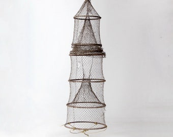 Vintage fishing net | Etsy