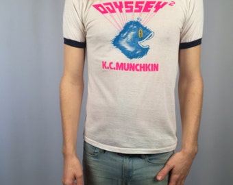 80s ringer tshirt | Etsy