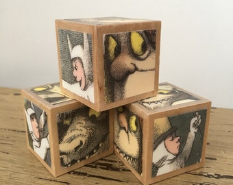 Wood Book Blocks for the Littlest Bookworms by StorybookBlocks
