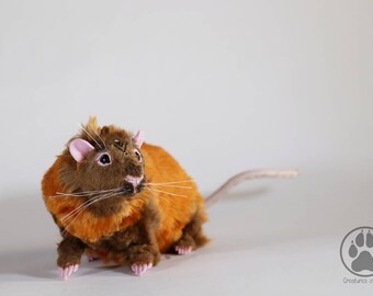 Plush rat | Etsy