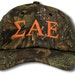 Sigma Sigma Sigma Baseball Cap Custom Color Hat and