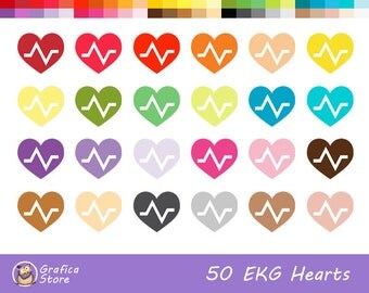 Ekg stickers | Etsy